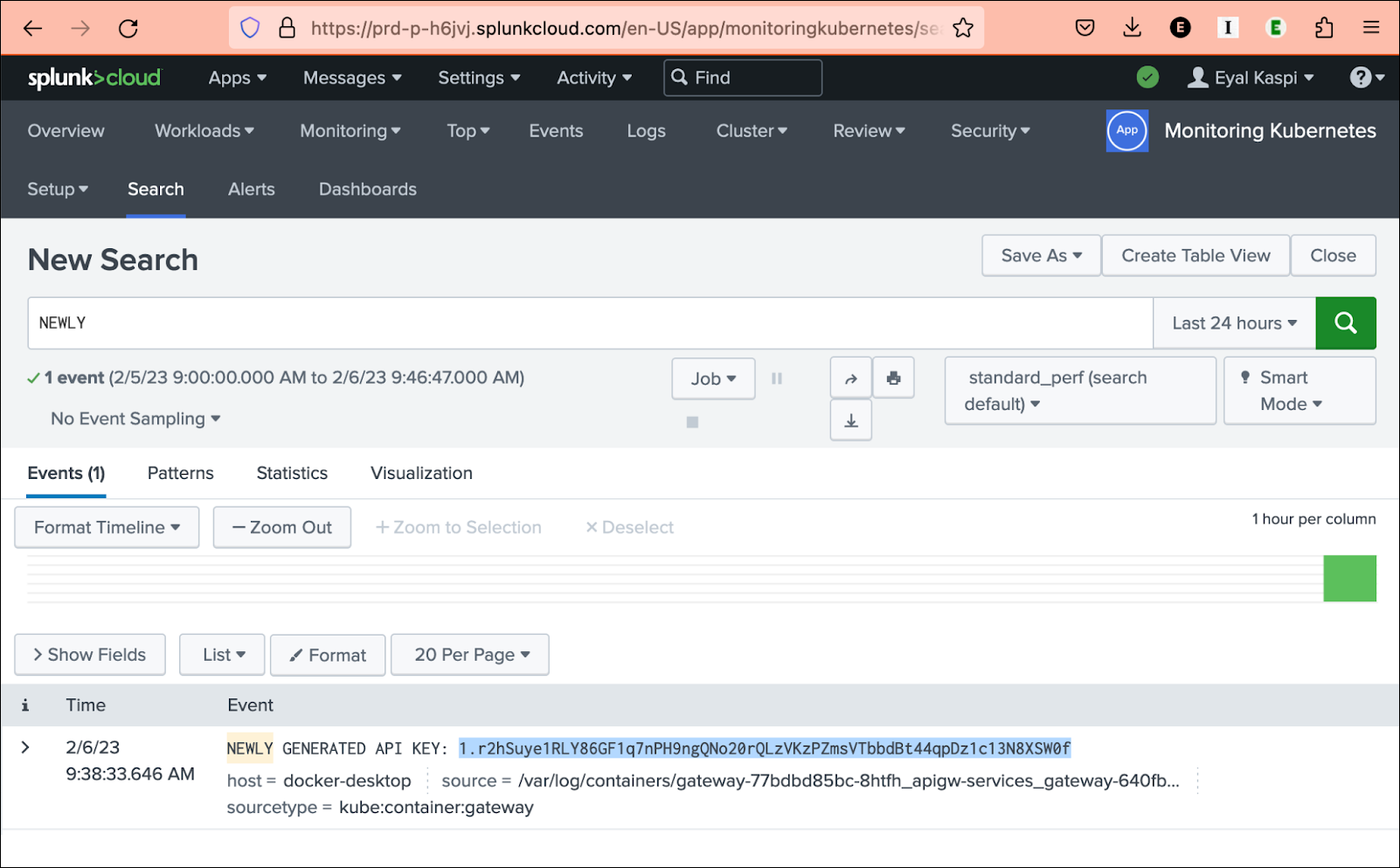 Exporting DCT logs to Splunk